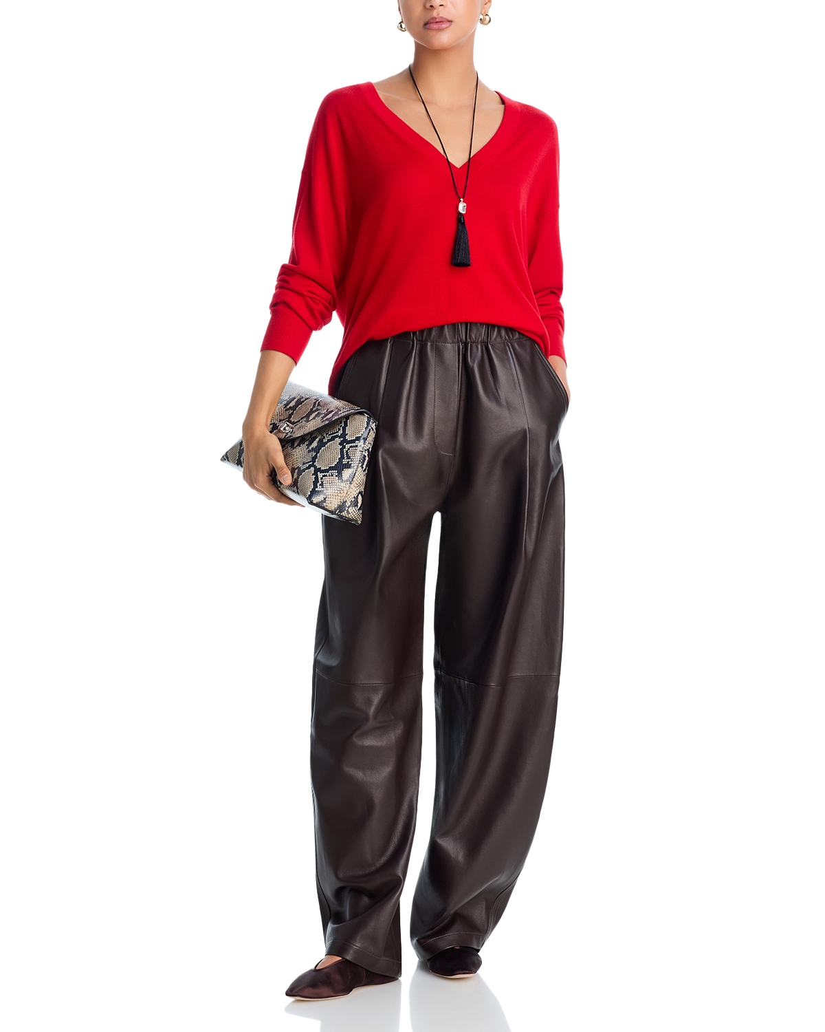 A.L.C. Palmer Leather Pants